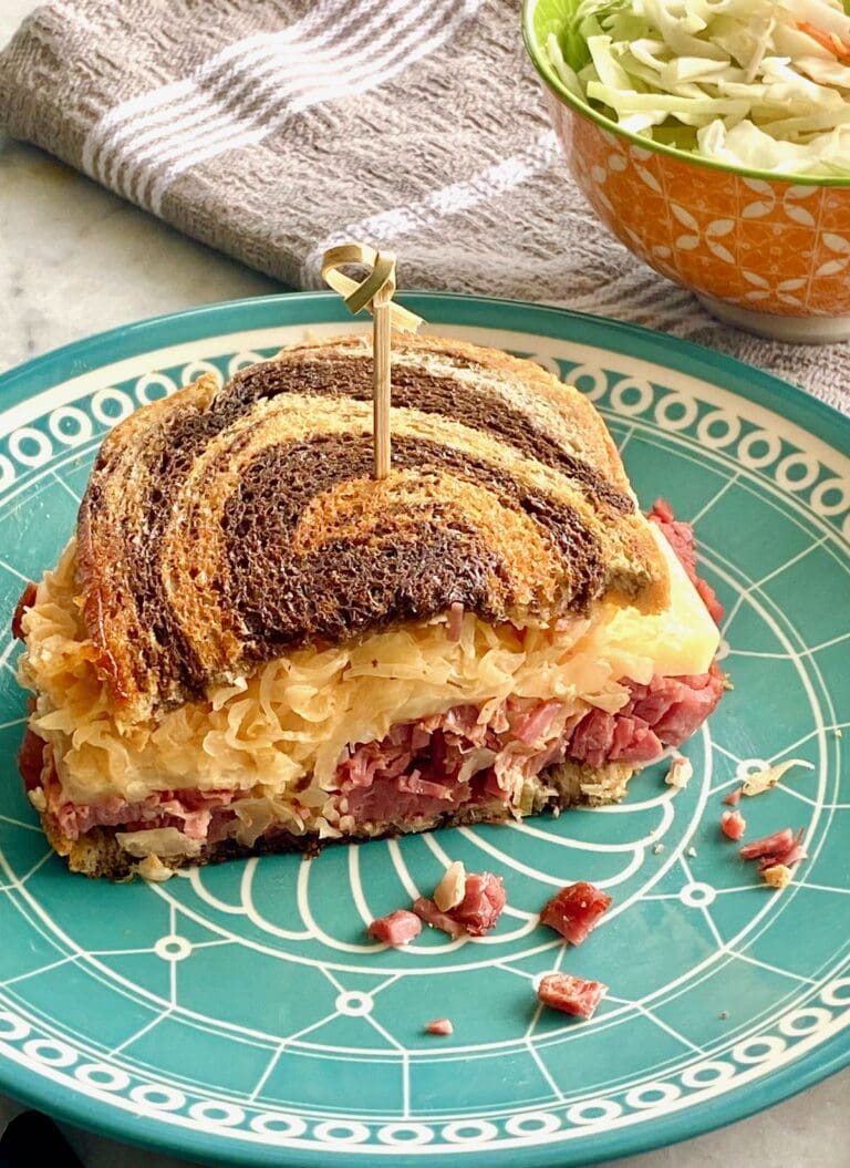 Corned Beef Reuben - Quiche My Grits