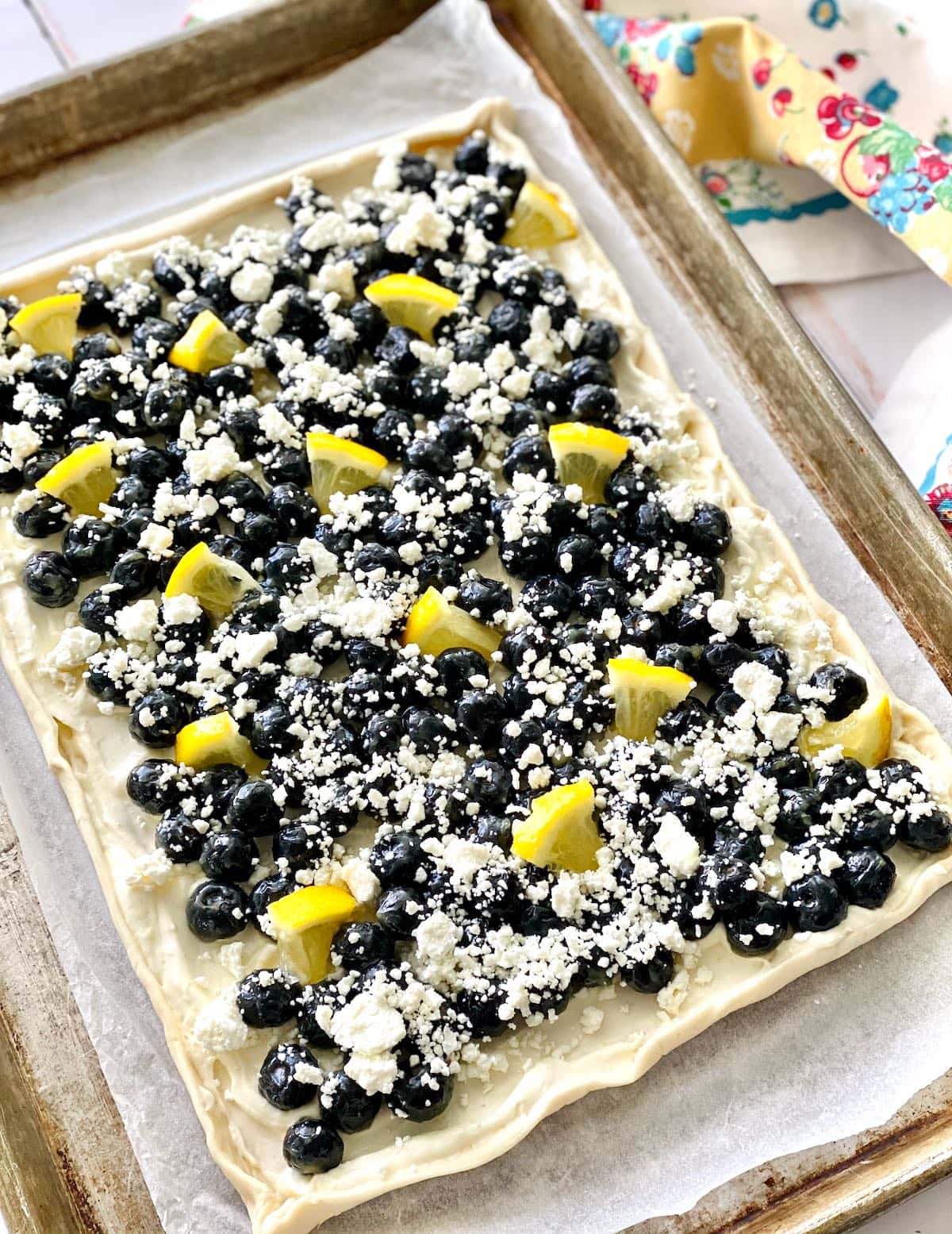 Blueberry Lemon Pastry - Quiche My Grits