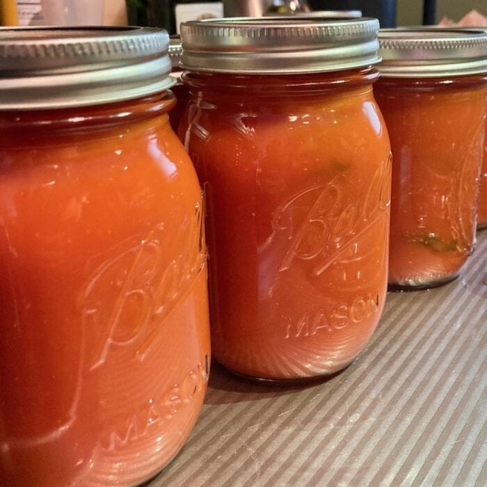 Canning Tomato Sauce - Quiche My Grits