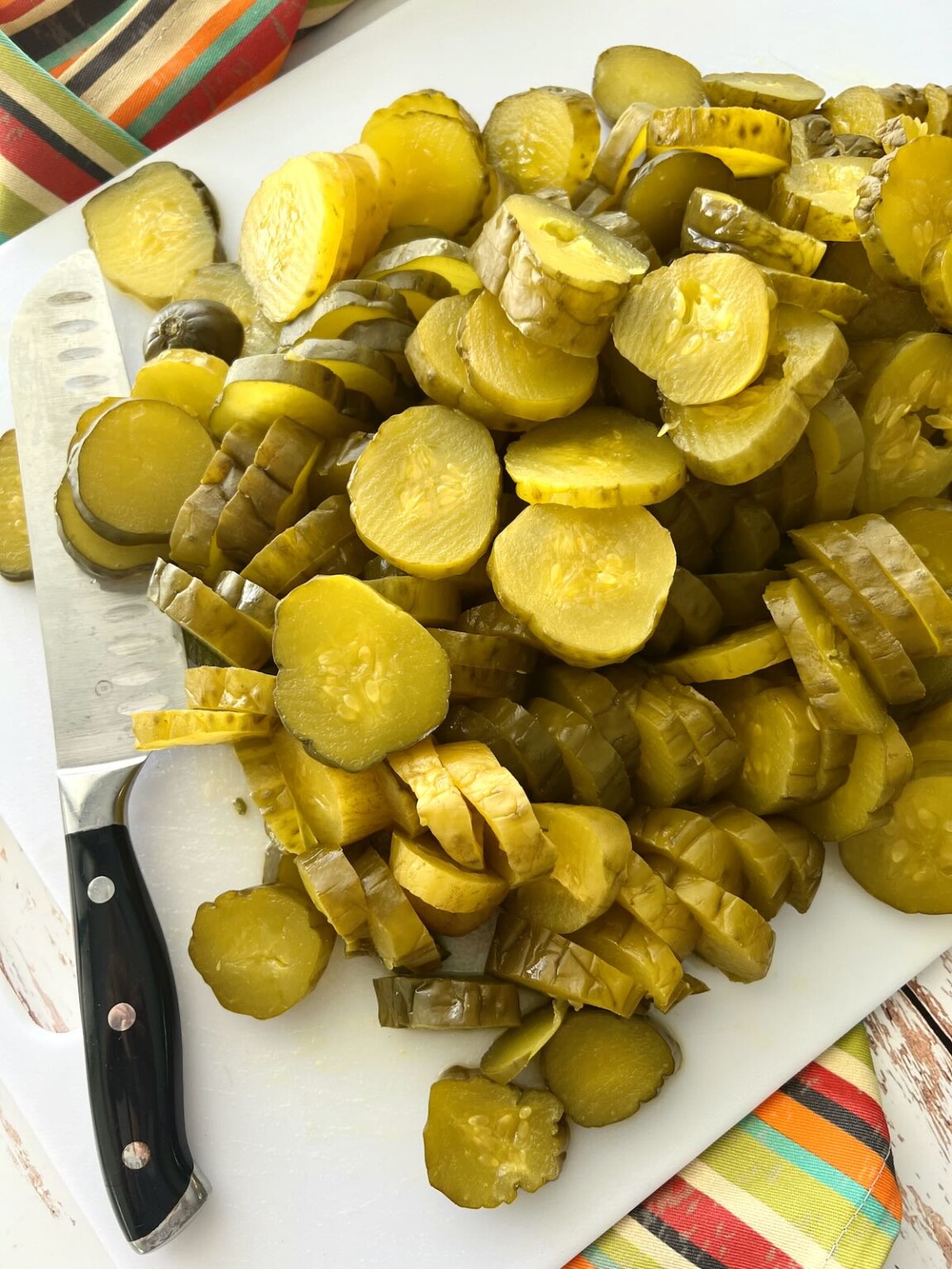 Fire and Ice Pickles - Quiche My Grits