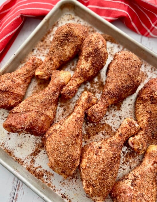 Traeger Smoked Chicken Legs - Quiche My Grits