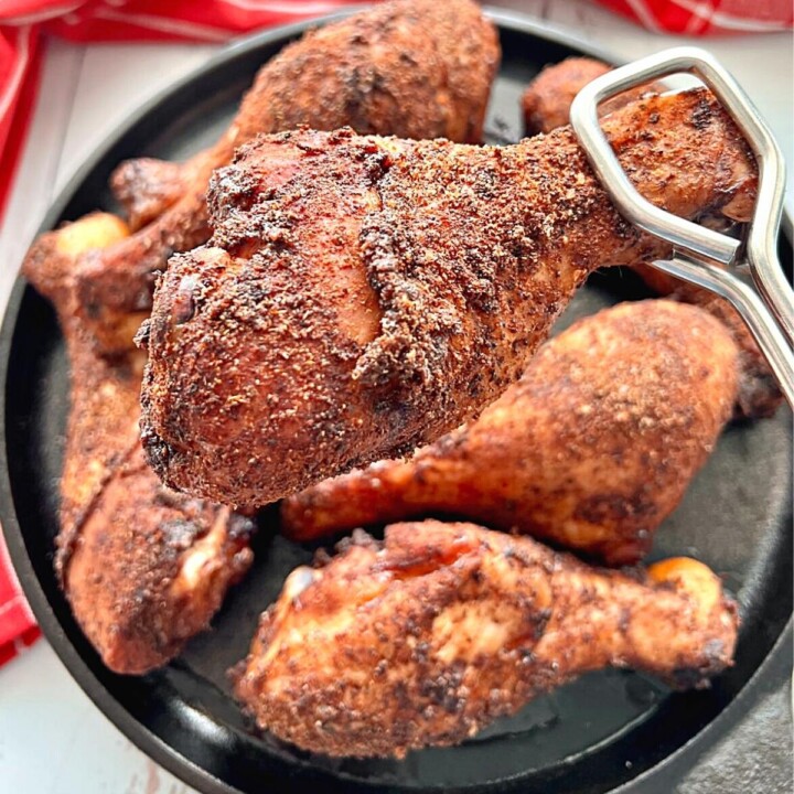 Traeger Smoked Chicken Legs - Quiche My Grits