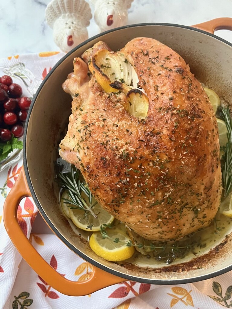 Dutch Oven Turkey Breast - Quiche My Grits