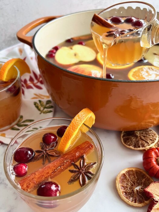 Non-Alcoholic Thanksgiving Punch - Quiche My Grits