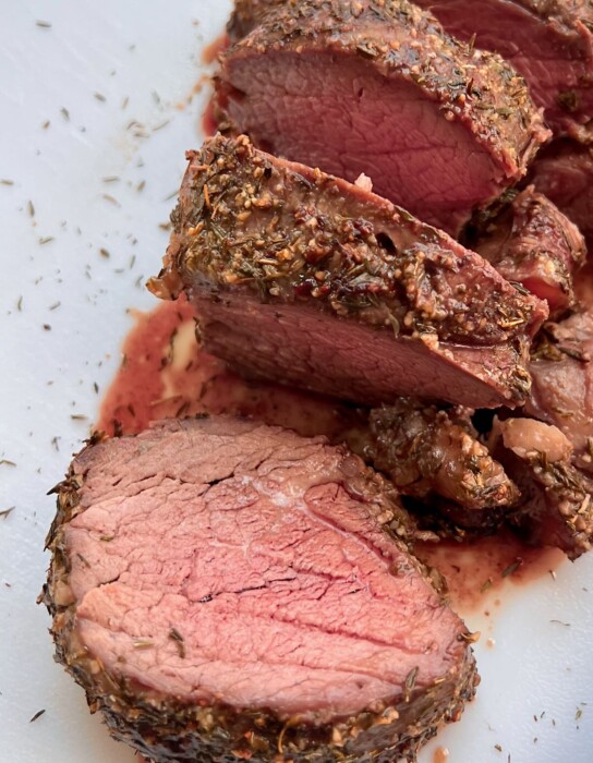 Cast Iron Beef Tenderloin - Quiche My Grits