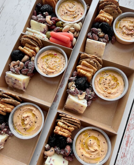 Individual Charcuterie Boxes - Quiche My Grits