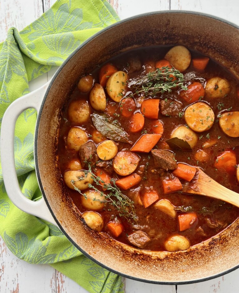 Dutch Oven Irish Stew - Quiche My Grits