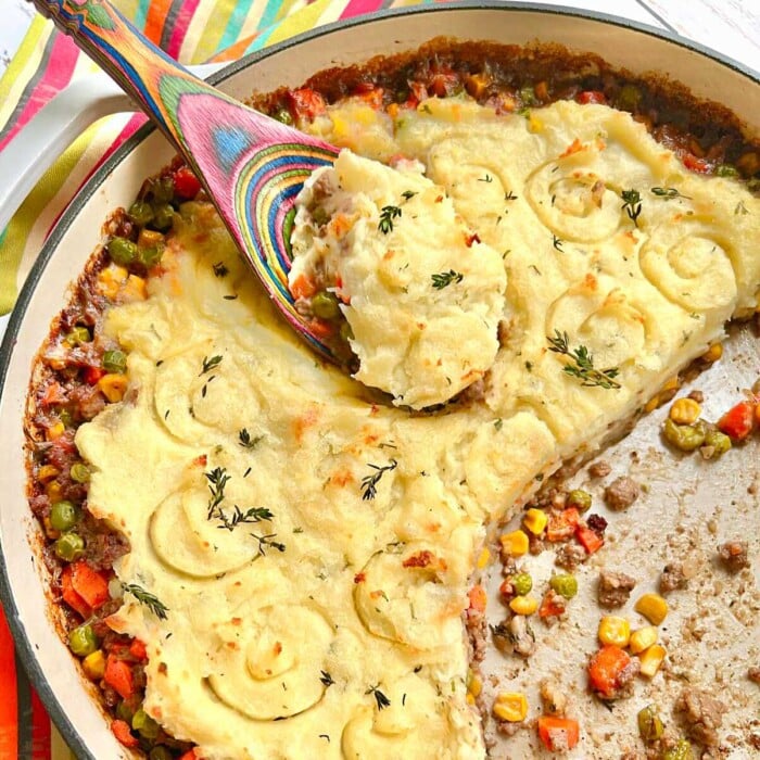 Dutch Oven Shepherd S Pie