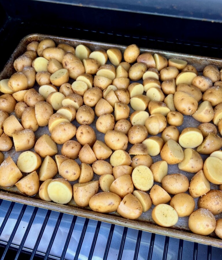 Smoked Potatoes - Quiche My Grits