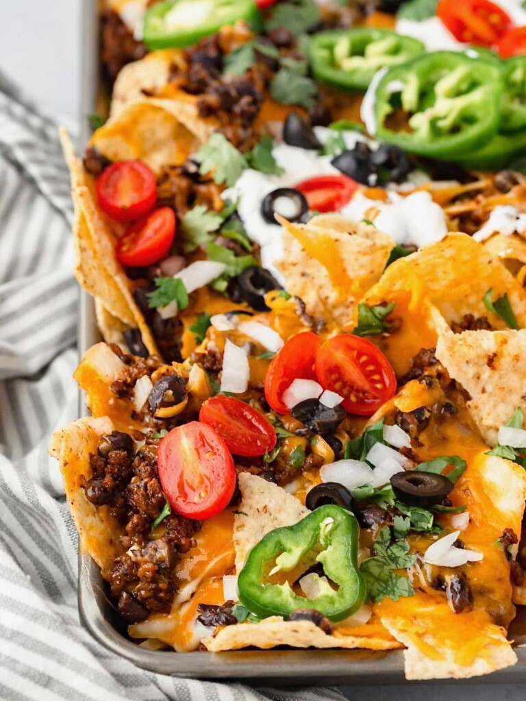 Loaded Nachos Recipe - Quiche My Grits