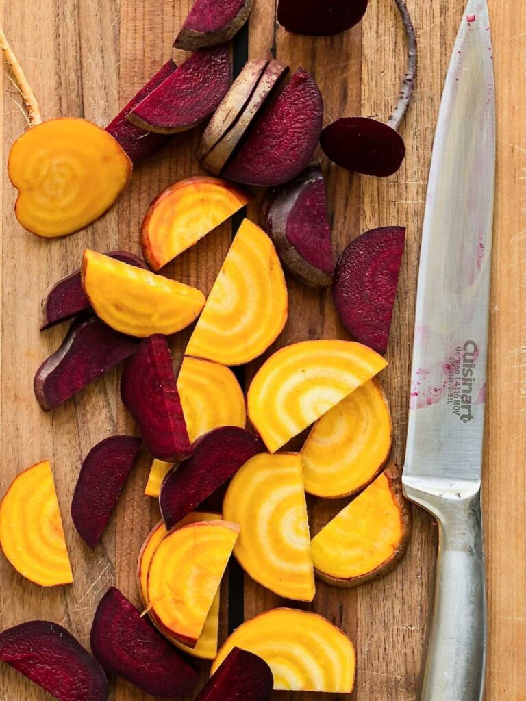 Roasted Beet Salad With Goat Cheese - Quiche My Grits