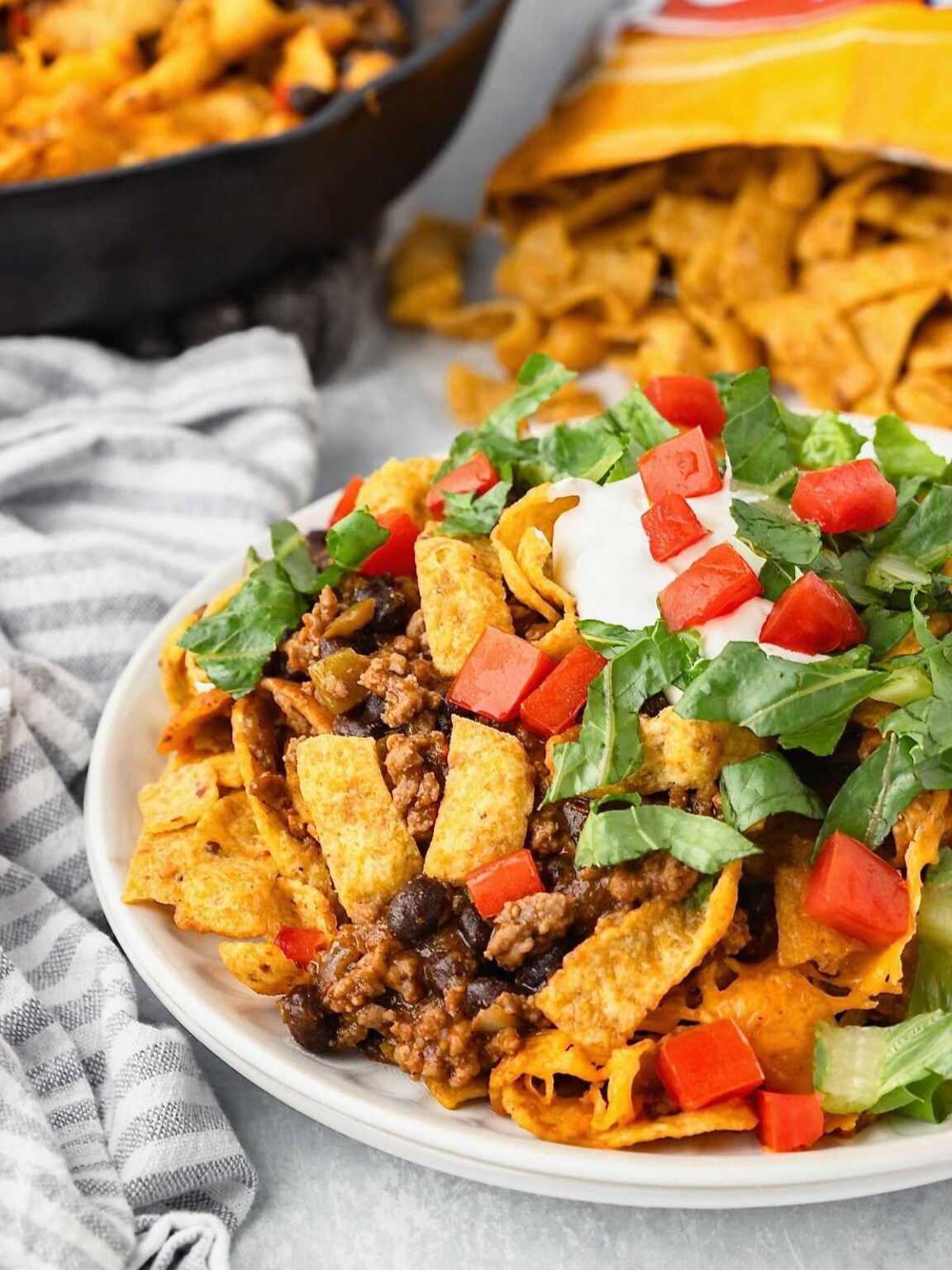 Walking Taco Casserole - Quiche My Grits