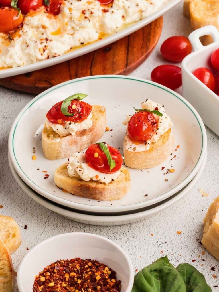 Whipped Ricotta Cheese Dip - Quiche My Grits