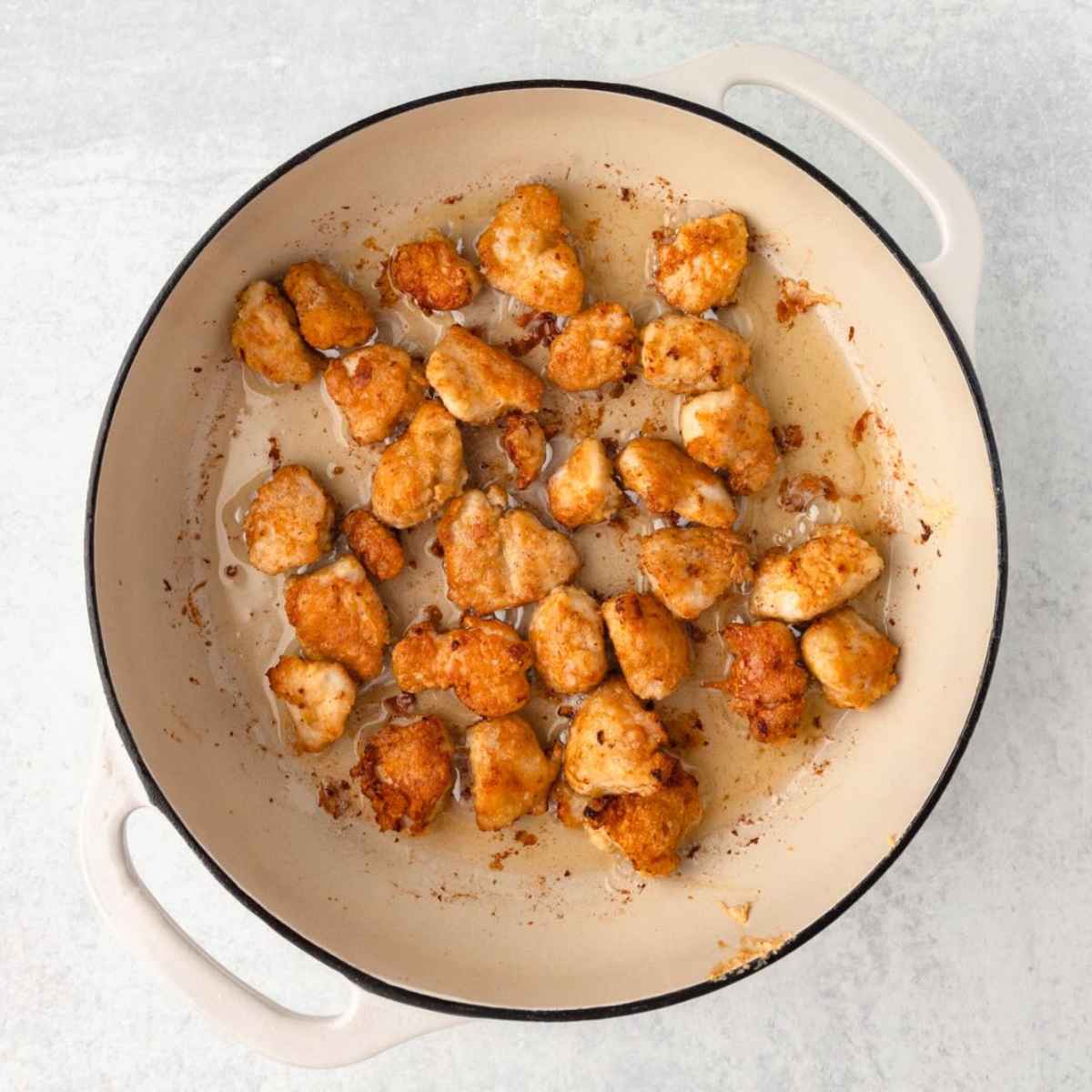 Crispy Honey Sesame Chicken - Quiche My Grits