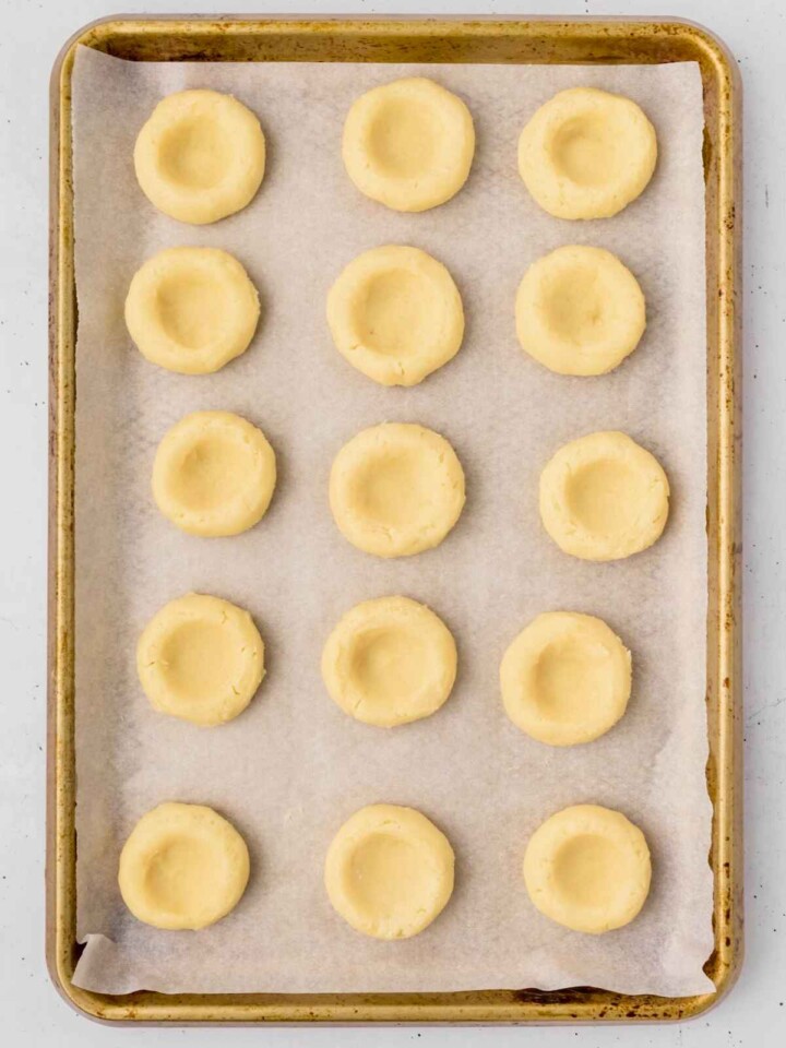 Easy Lemon Curd Cookies - Quiche My Grits